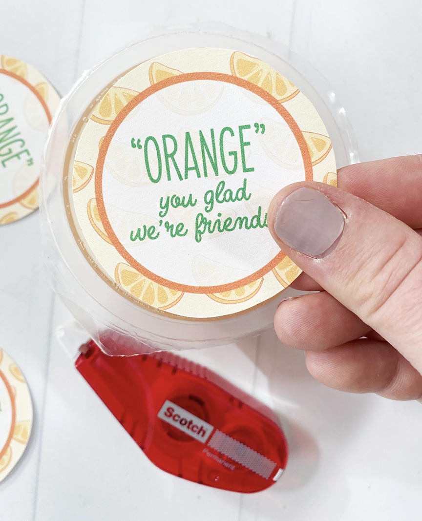 Free Printable Fruit Valentines - Pineapple Paper Co.