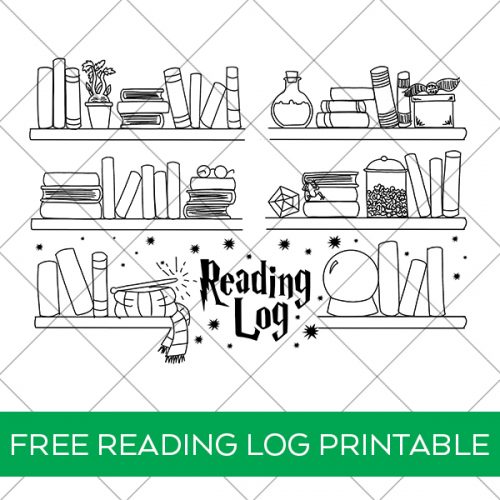 Harry Potter Printable Reading Log - Pineapple Paper Co.