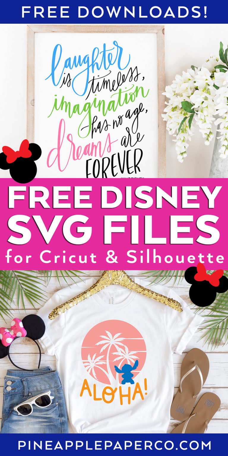 Disney SVG Files - Free Disney Cut Files - Free Disney SVG