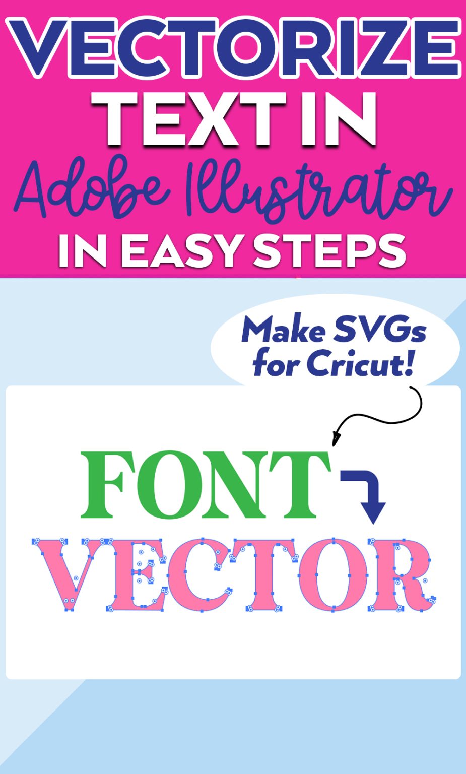 How to Convert Text to Outlines in Illustrator - Pineapple Paper Co.