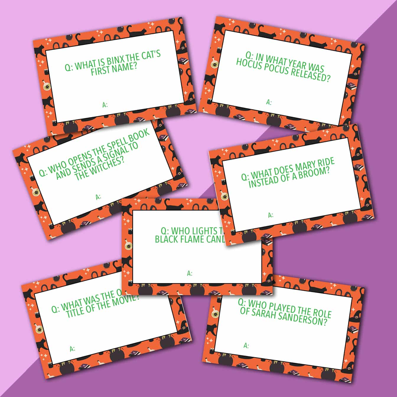 50 Free Printable Halloween Games - Pineapple Paper Co.